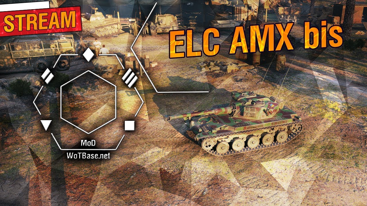 ELC AMX bis, фарм опыта на колёсную технику - YouTube