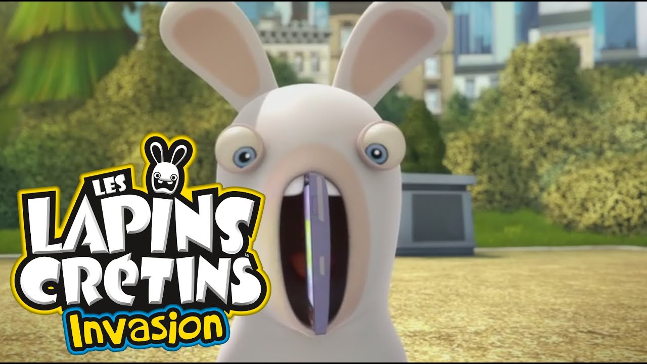 Les Lapins Crétins Invasion - Téléphone Crétin (EP. 16) - YouTube
