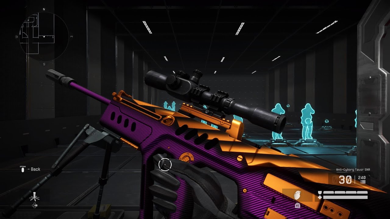 Warface - Anti-Cyborg Tavor SNR - Team Deathmatch - Dock - YouTube