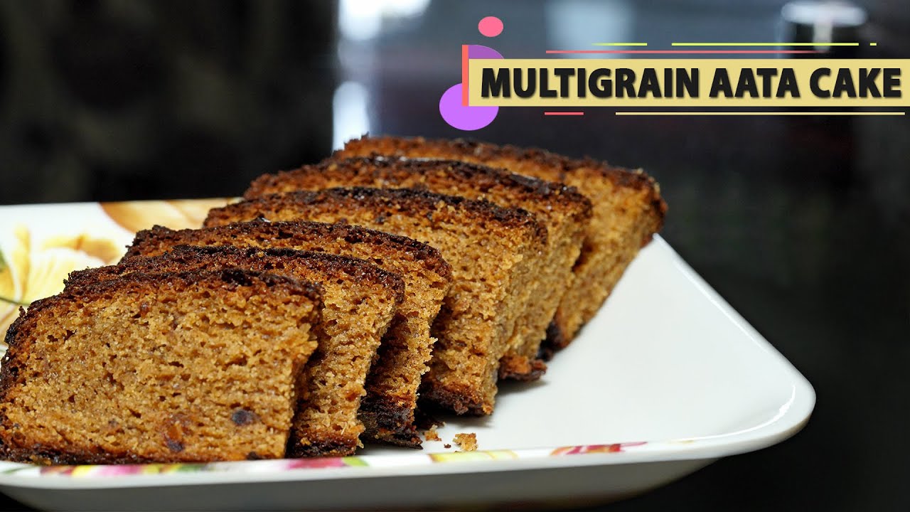 Multigrain aata cake | cake recipe | khajur cake | multigrain aata cake ...