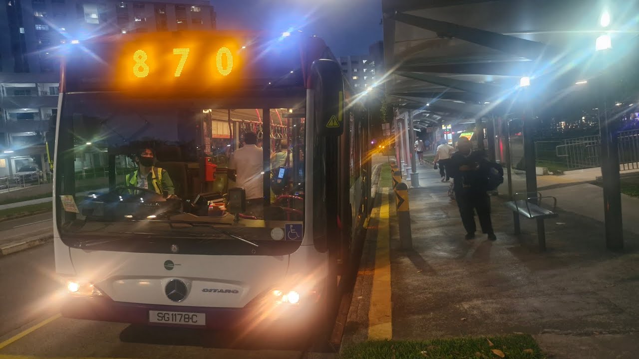 Tower Transit Bus Service 870 Mercedes-Benz O530 Citaro Batch 3 SG1178C ...