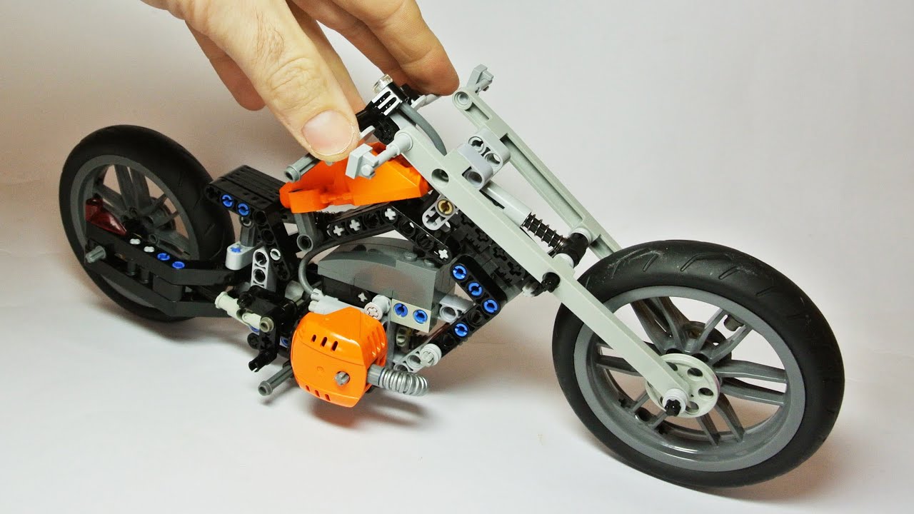 How to Build Long-Fork Chopper (Lego Technic) - YouTube