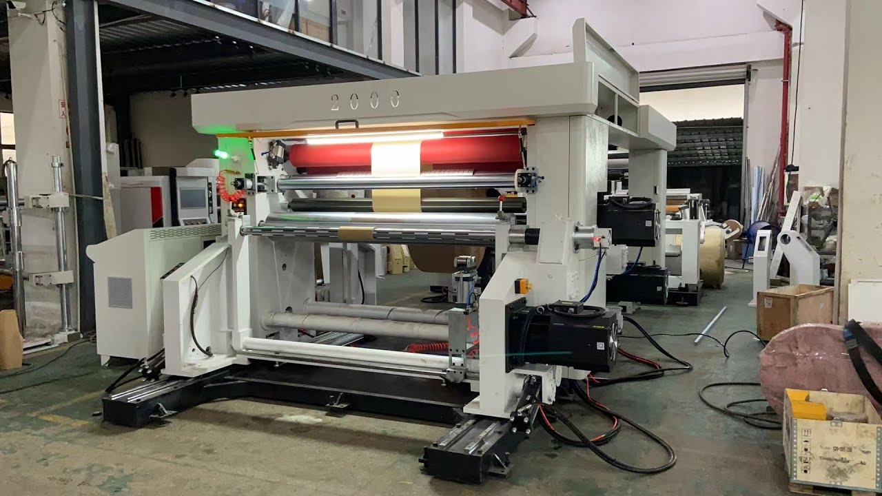 Frame Type Use in Paper Mill Paper Jumbo Roll Slitting Rewinding ...