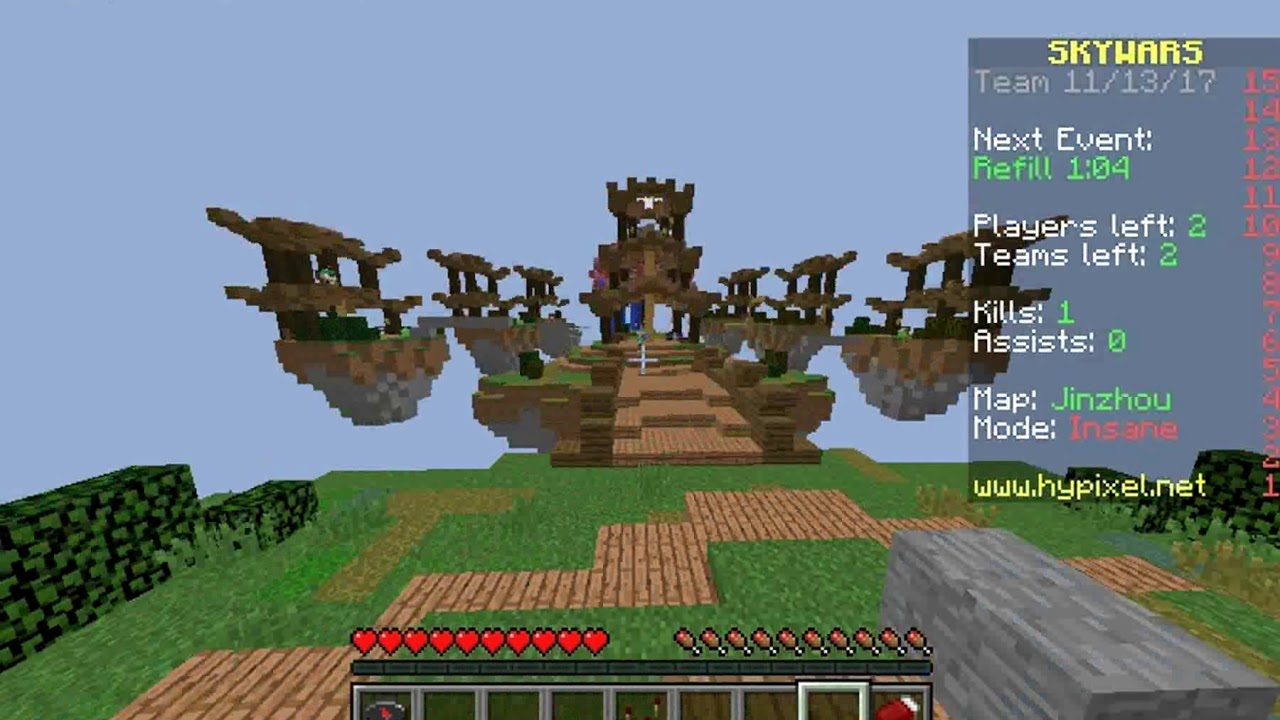 MineCraft Skywars w/Kryptic Bazi!!!!!!!!!!! - YouTube