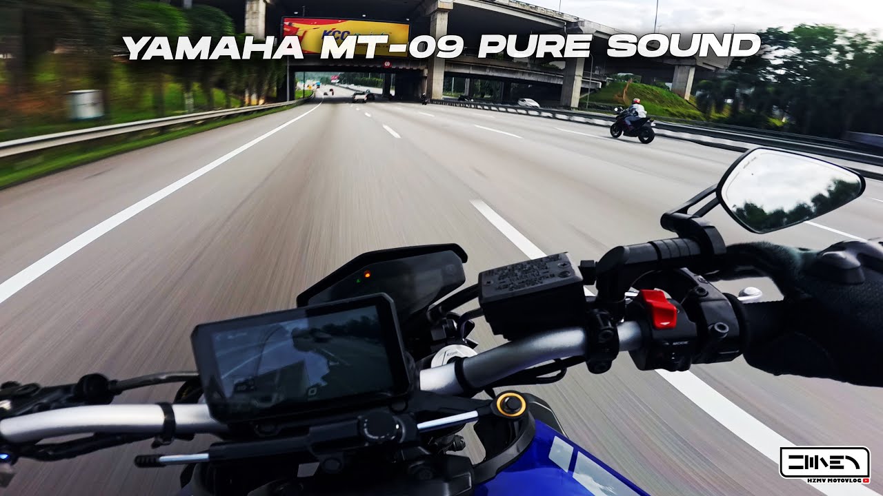 Morning Mission | Yamaha MT-09 + Yoshimura R55 ASMR [4K] Pure Sound ...