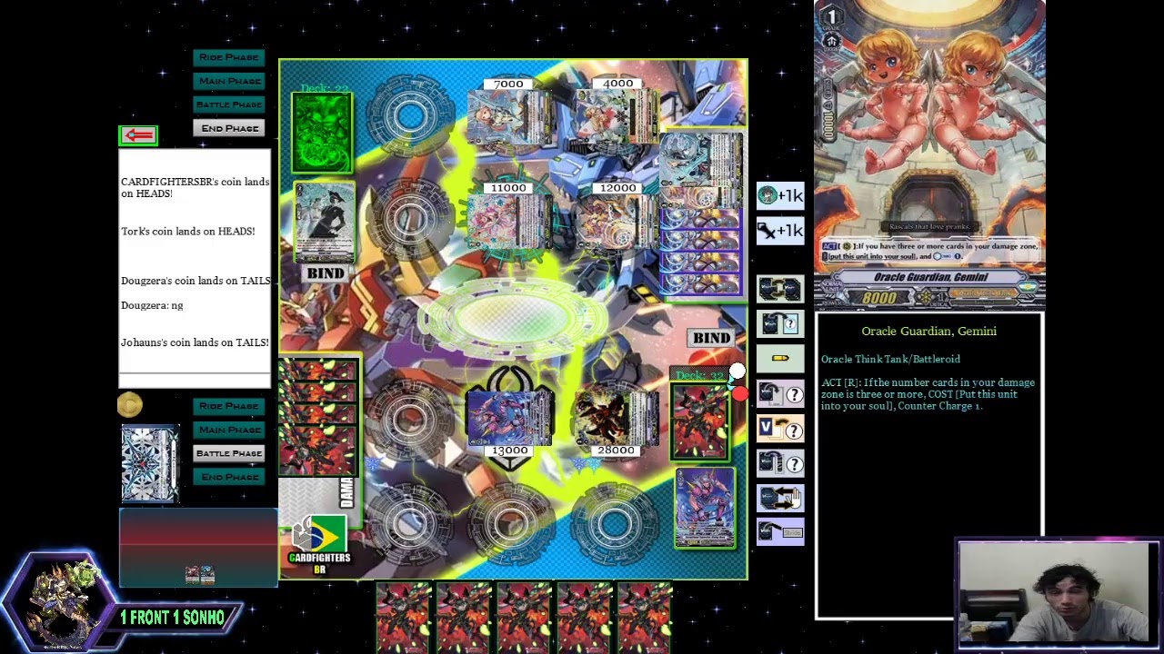 Cardfight Vanguard Area: Premium Game Play - YouTube