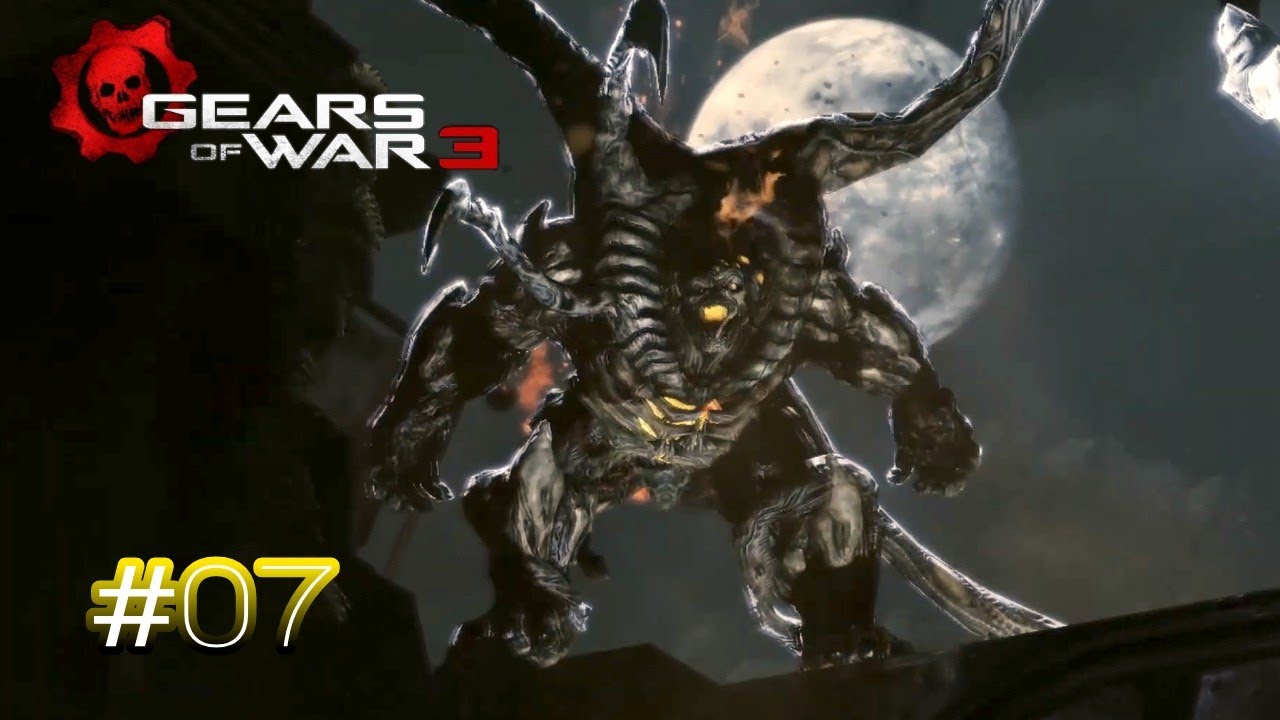 Gears Of War 3 - #07 Berserker Lambent - YouTube