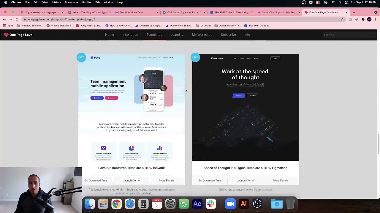 Building a website from scratch in Webflow - Part 1 - Live Stream 9/02 ...