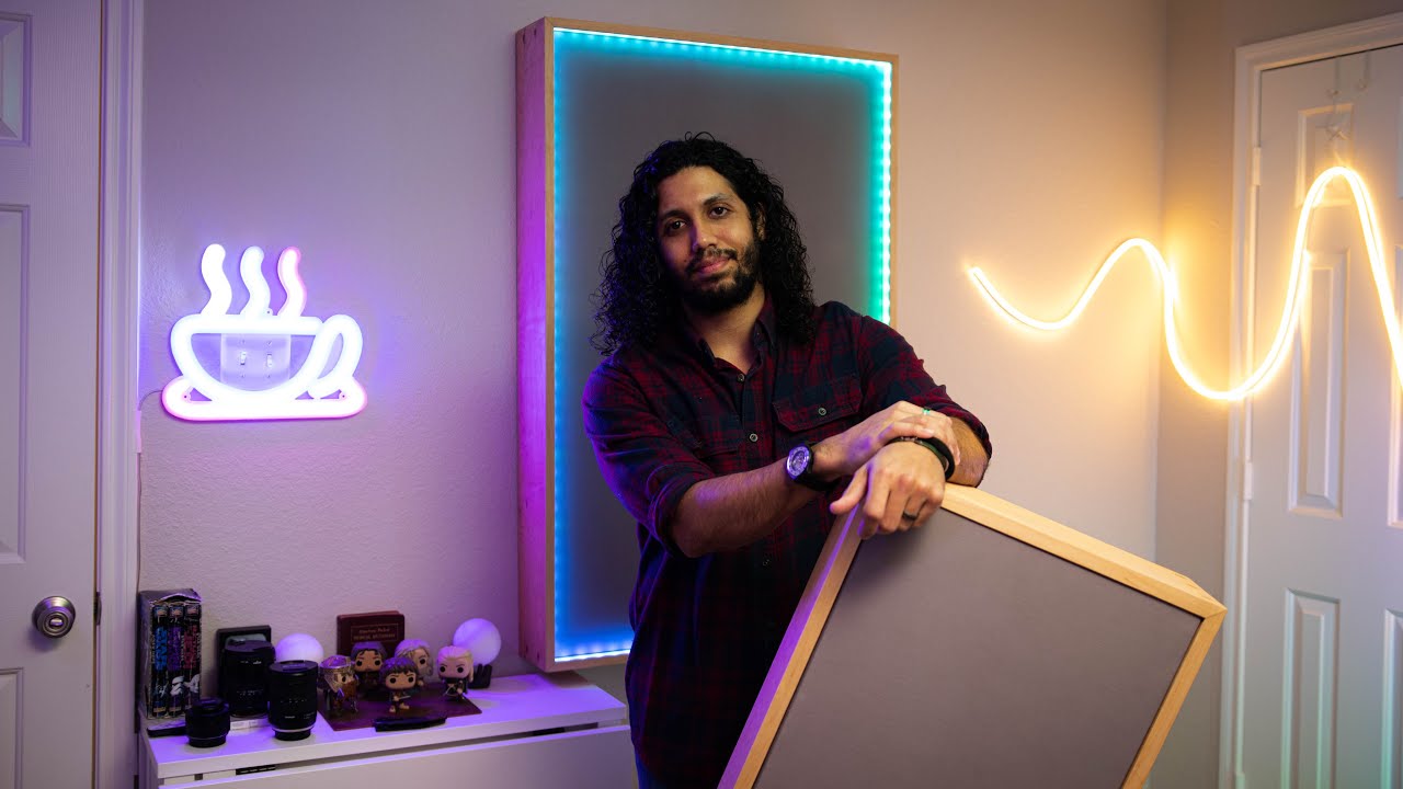 LED Acoustic Sound Panels (DIY) - Build, Installation, & Sound ...