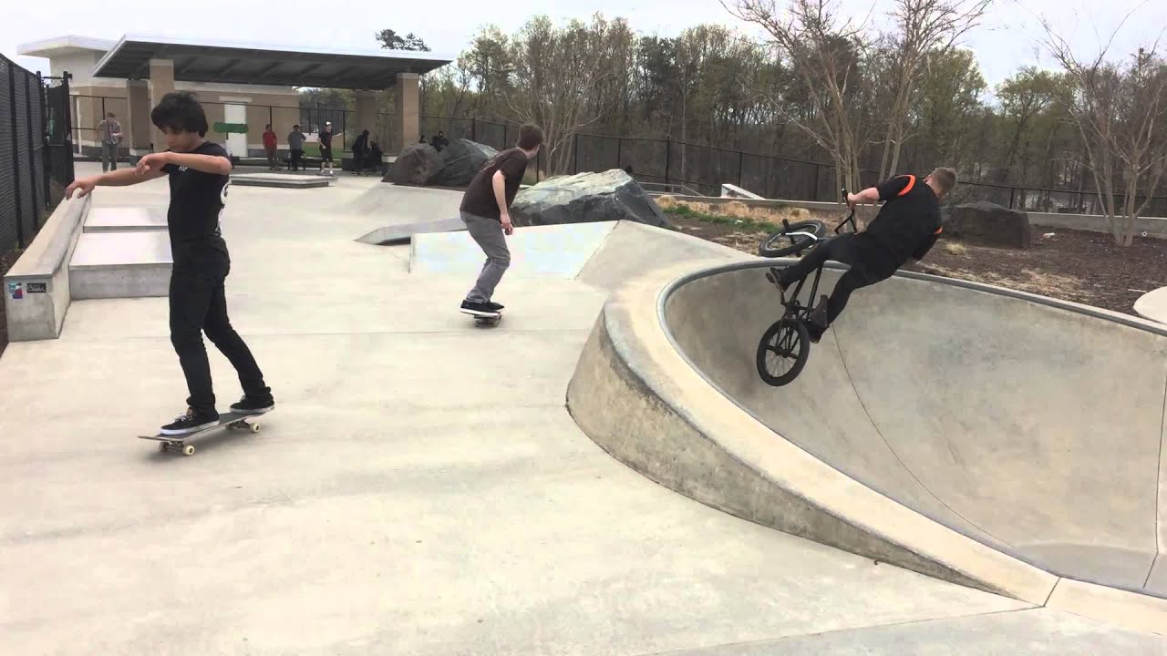 Laurel skatepark Maryland 2015 skateboard Devin Carlson - YouTube