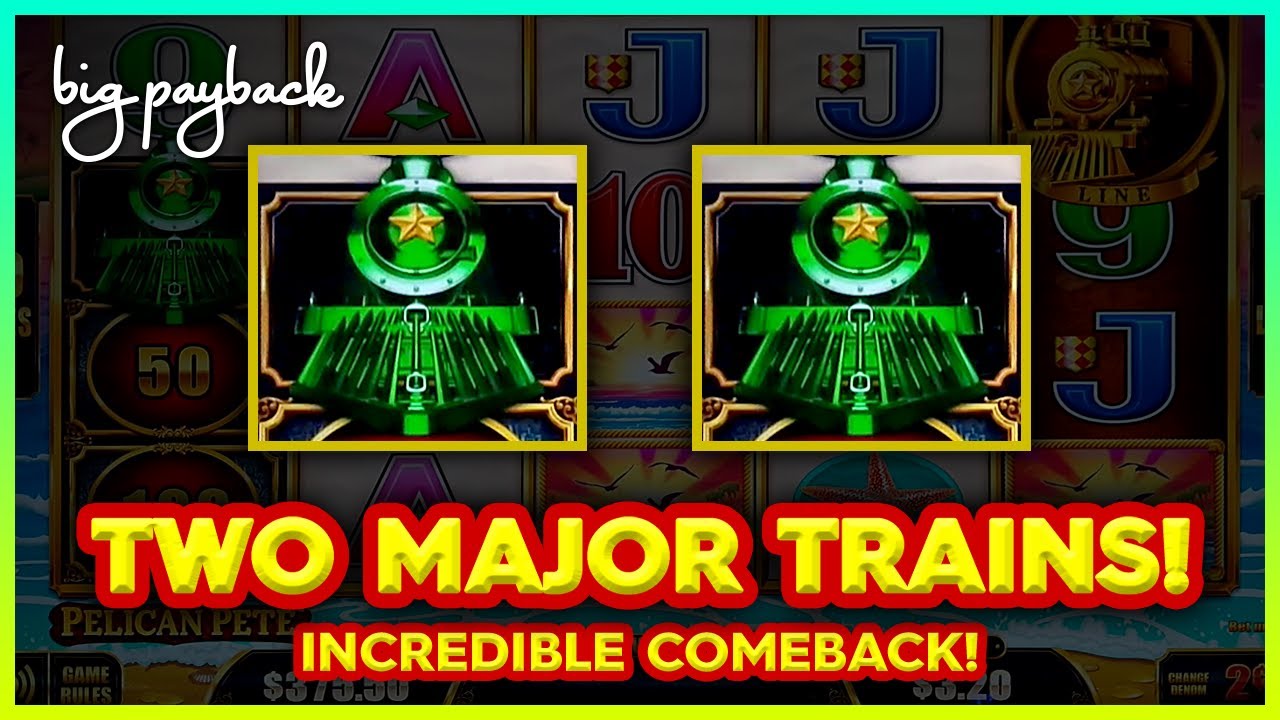2 Major Trains → INCREDIBLE COMEBACK! Cash Express Mega Line Slot - BIG ...