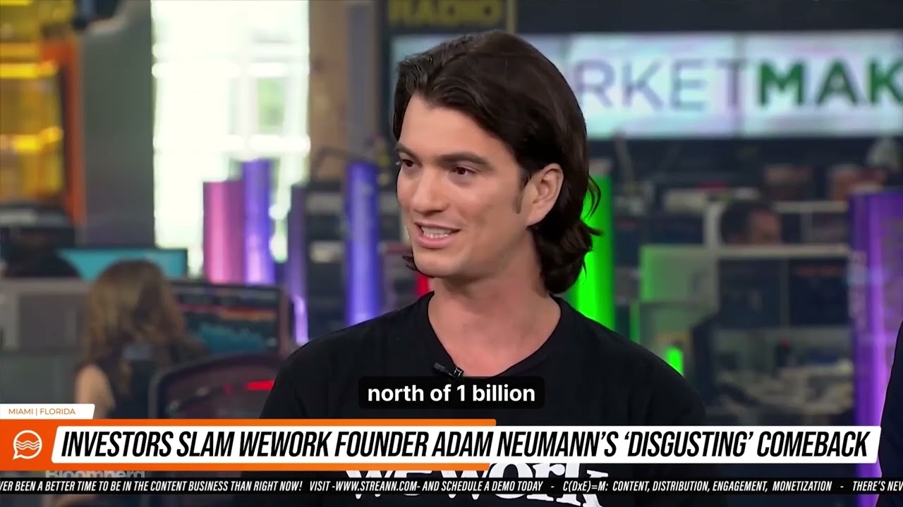 📣 Investors slam WeWork founder Adam Neuman´s "disgusting" comeback ...