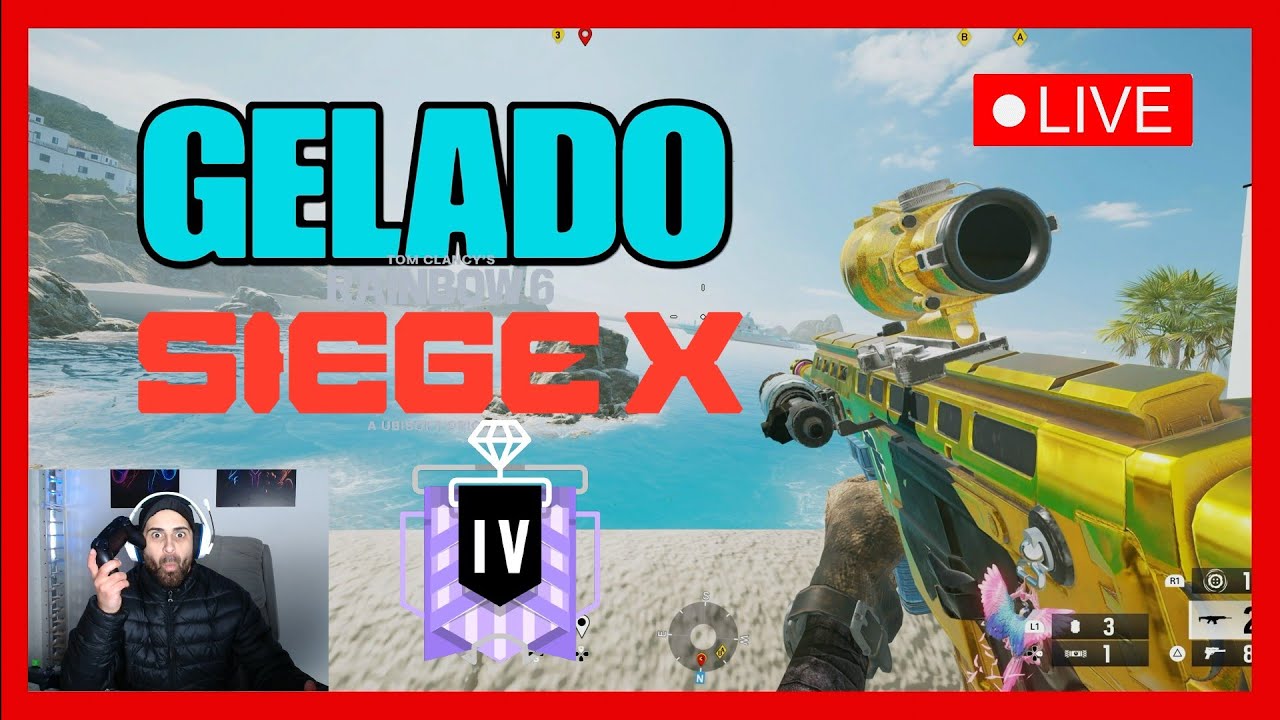🔴 LIVE SIEGE X RANKED DROPS ATIVO DEPOIS RANKED !!(RAINBOW SIX SIEGE ...