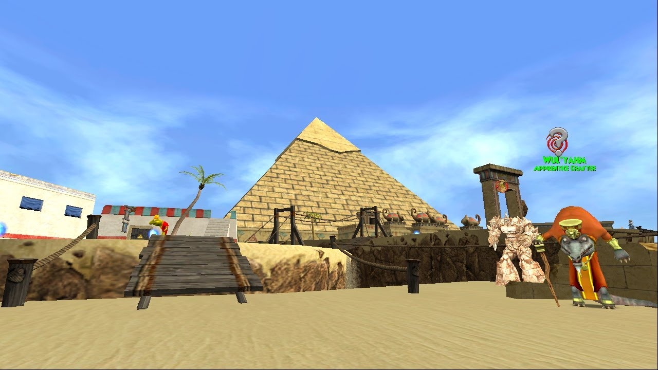 Wizard101: Wul'yahm Apprentice Crafter in Krokotopia Side Quest - YouTube