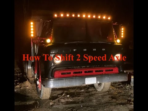 How to shift my 2 speed Ruckstell rear end - YouTube