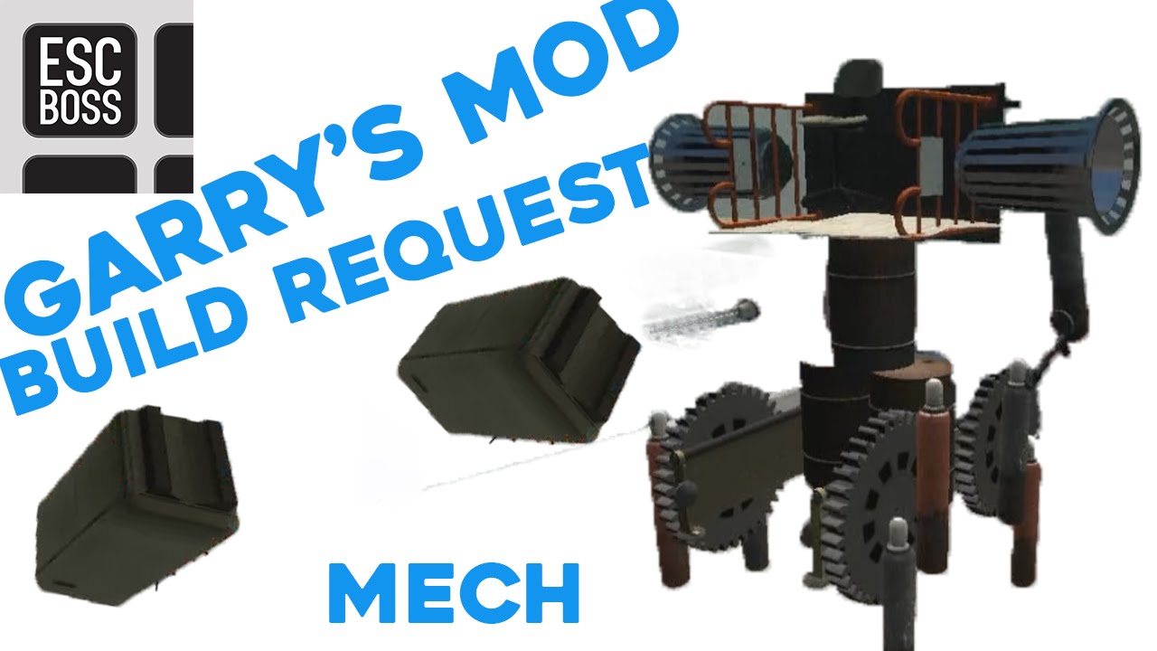 Build Request #14 - working trash mech/fridge cannon - YouTube