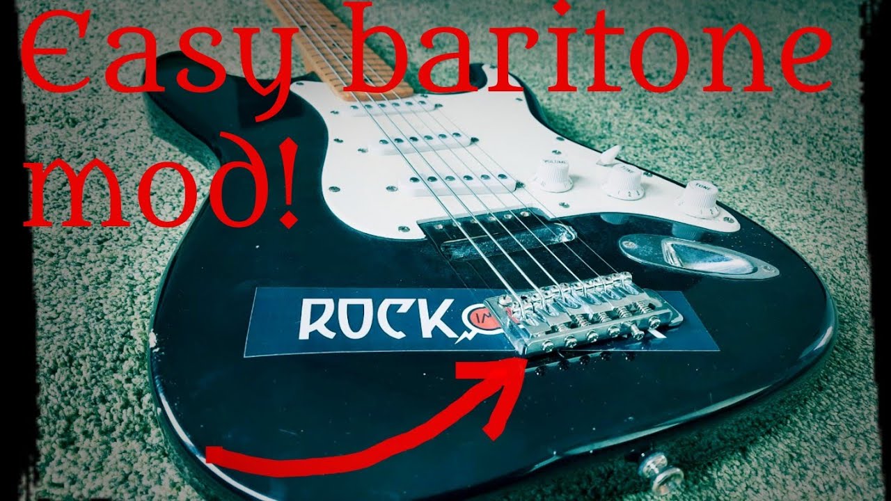 Should I do this mod? - Bridge for Baritone Conversion on Strat - YouTube