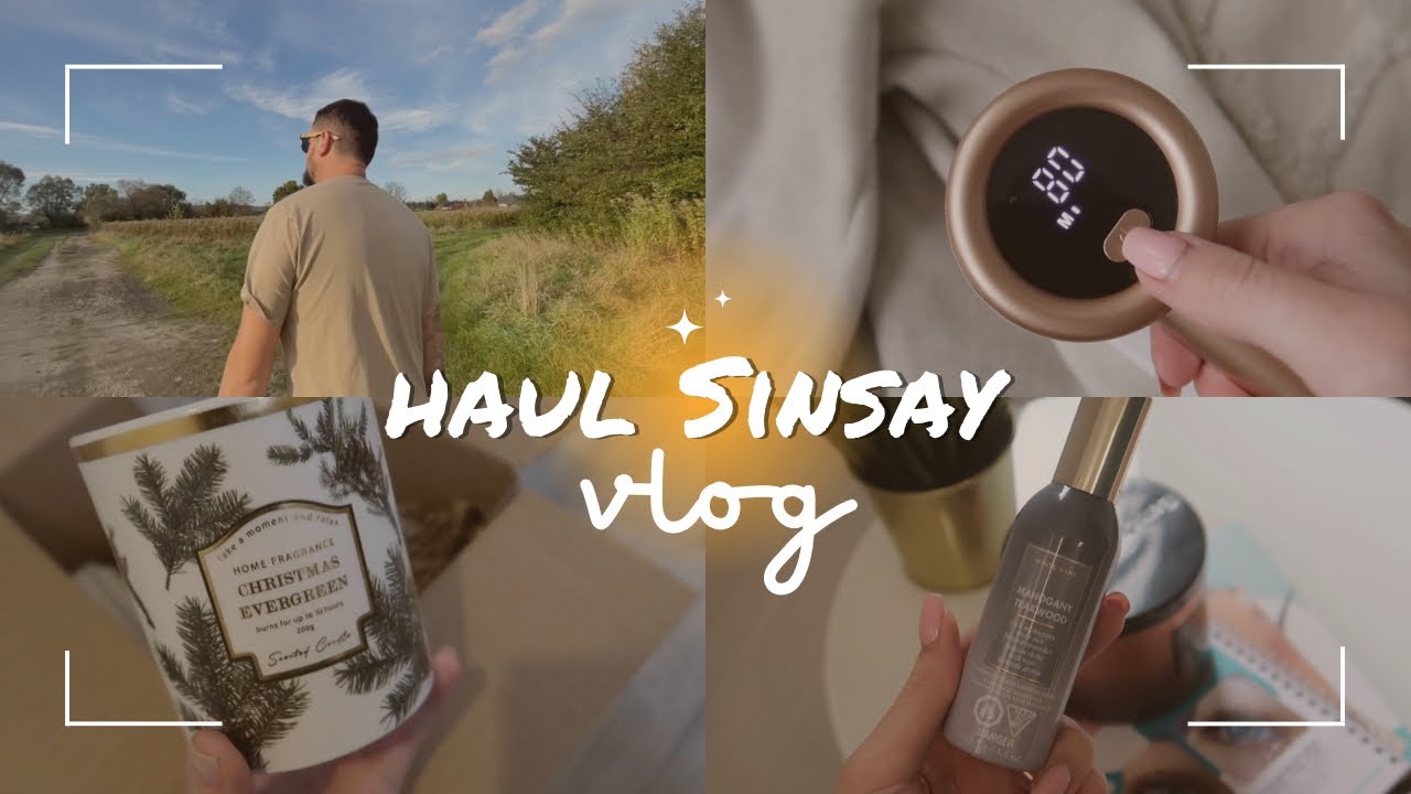 Haul z sinsay & najlepsza golarka do ubrań || VLOG - YouTube