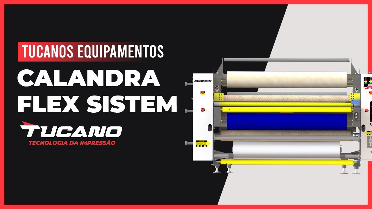 Calandra Flex Sistem Tucano Equipamentos - YouTube
