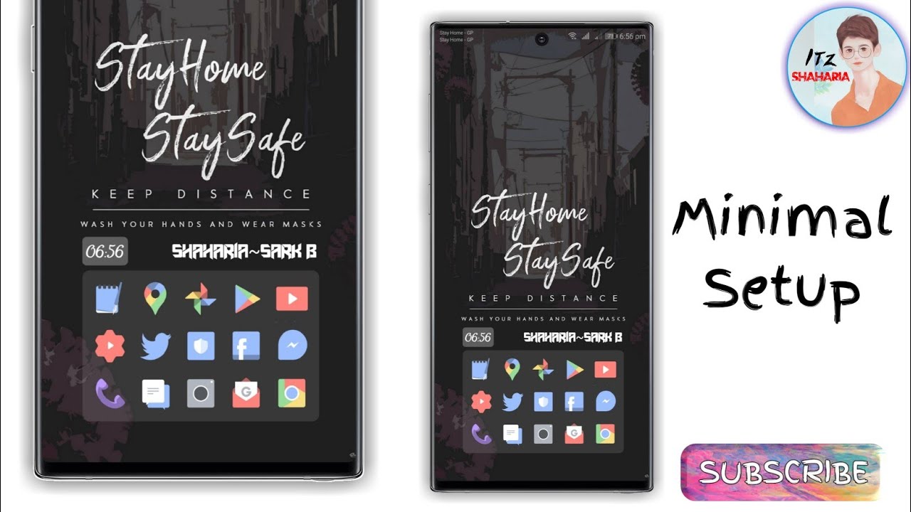 Best Minimal Android Homescreen Setups-2020! - YouTube