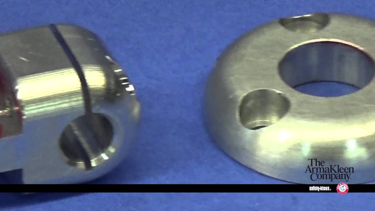 Cleaning Cutting Fluids from Manufactured Parts - YouTube
