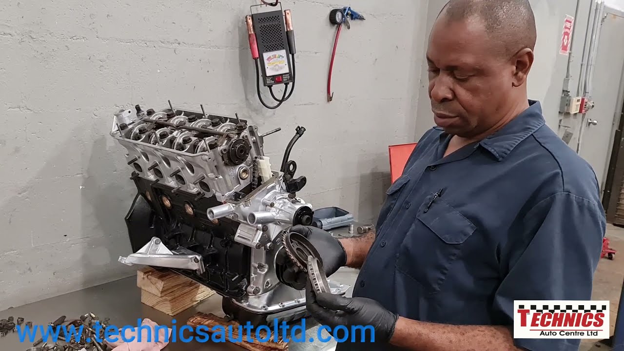 Part 20. BMW M10. Assembly cylinder head & engine block together. - YouTube