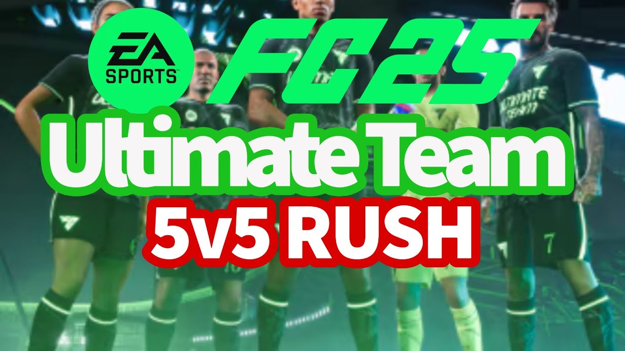FC25 - How to INVITE / PLAY with FRIENDs in FC25 Ultimate Team 5v5 RUSH ...