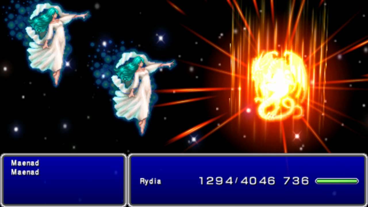 Final Fantasy IV Complete Collection Summons - Bahamut - YouTube