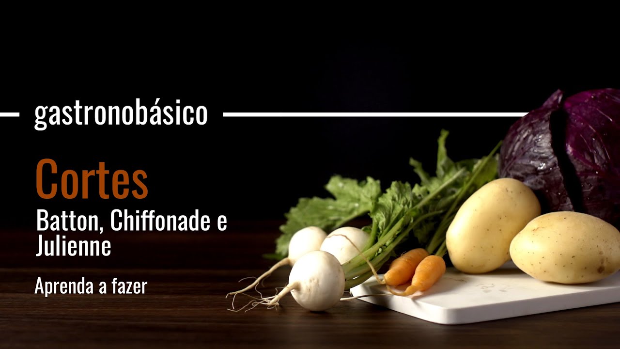 CORTES BAFFON, CHIFFONADE E JULIENNE: APRENDA A FAZER | GASTRONOBÁSICO ...