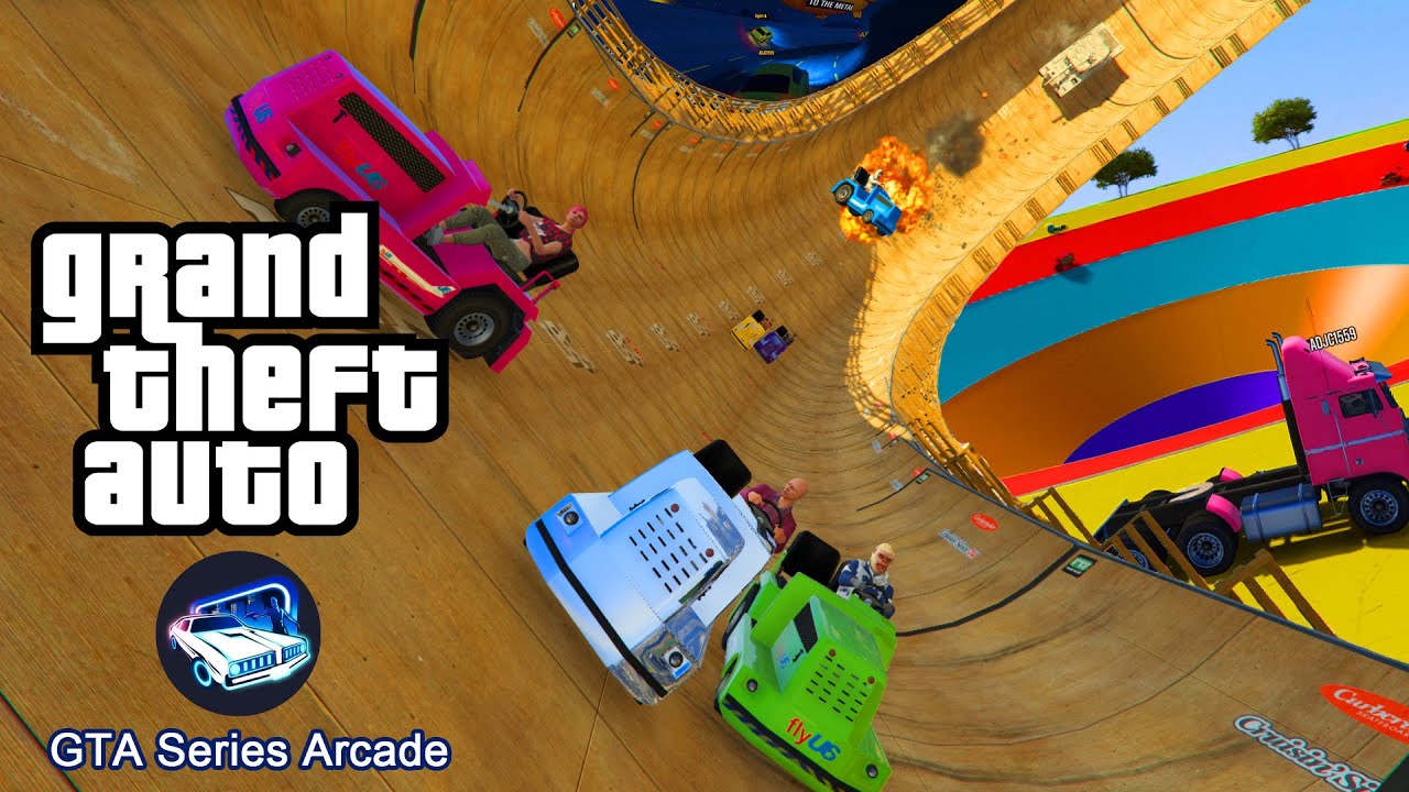 Round 'n Round!!! GTA FIVEM! GTA Series Arcade - YouTube