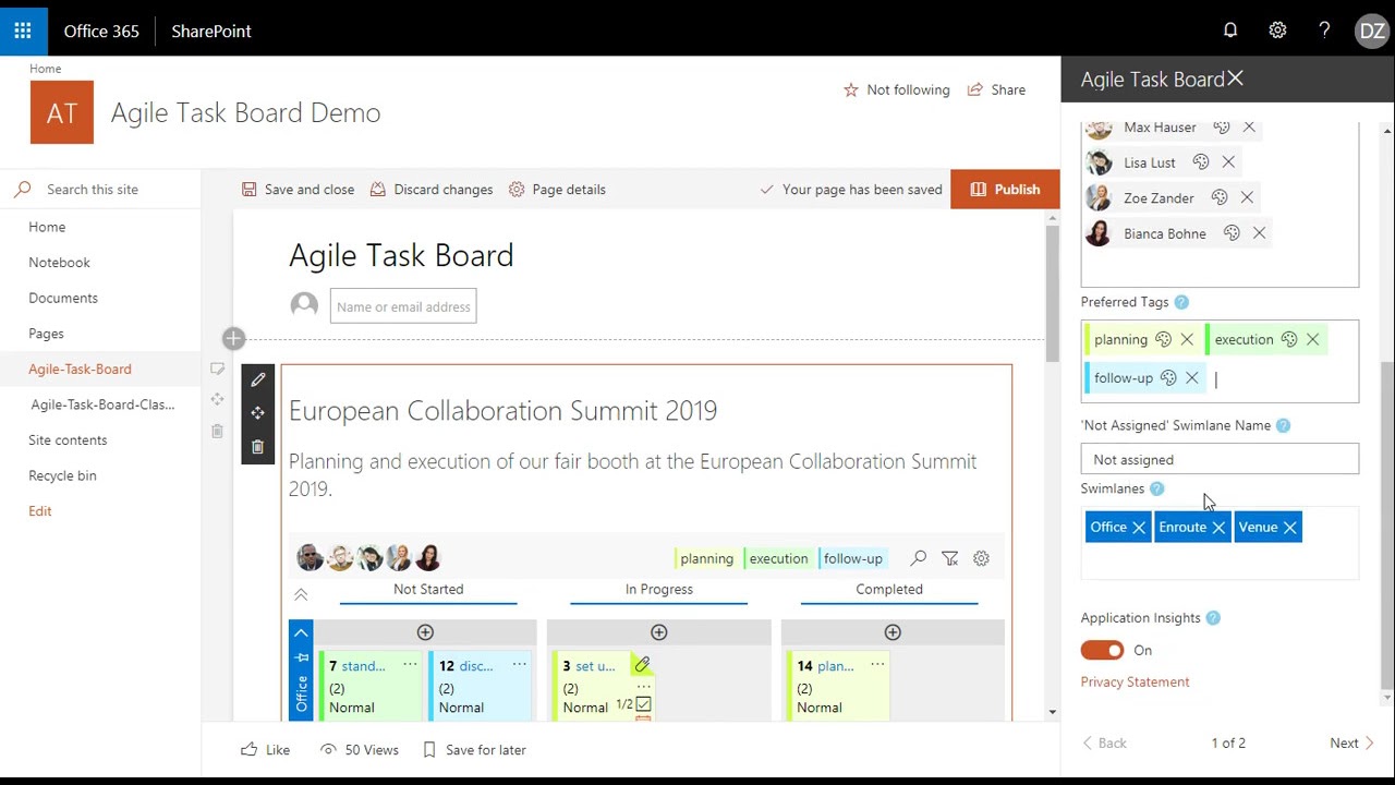 Agile Task Board - Basic Settings - YouTube