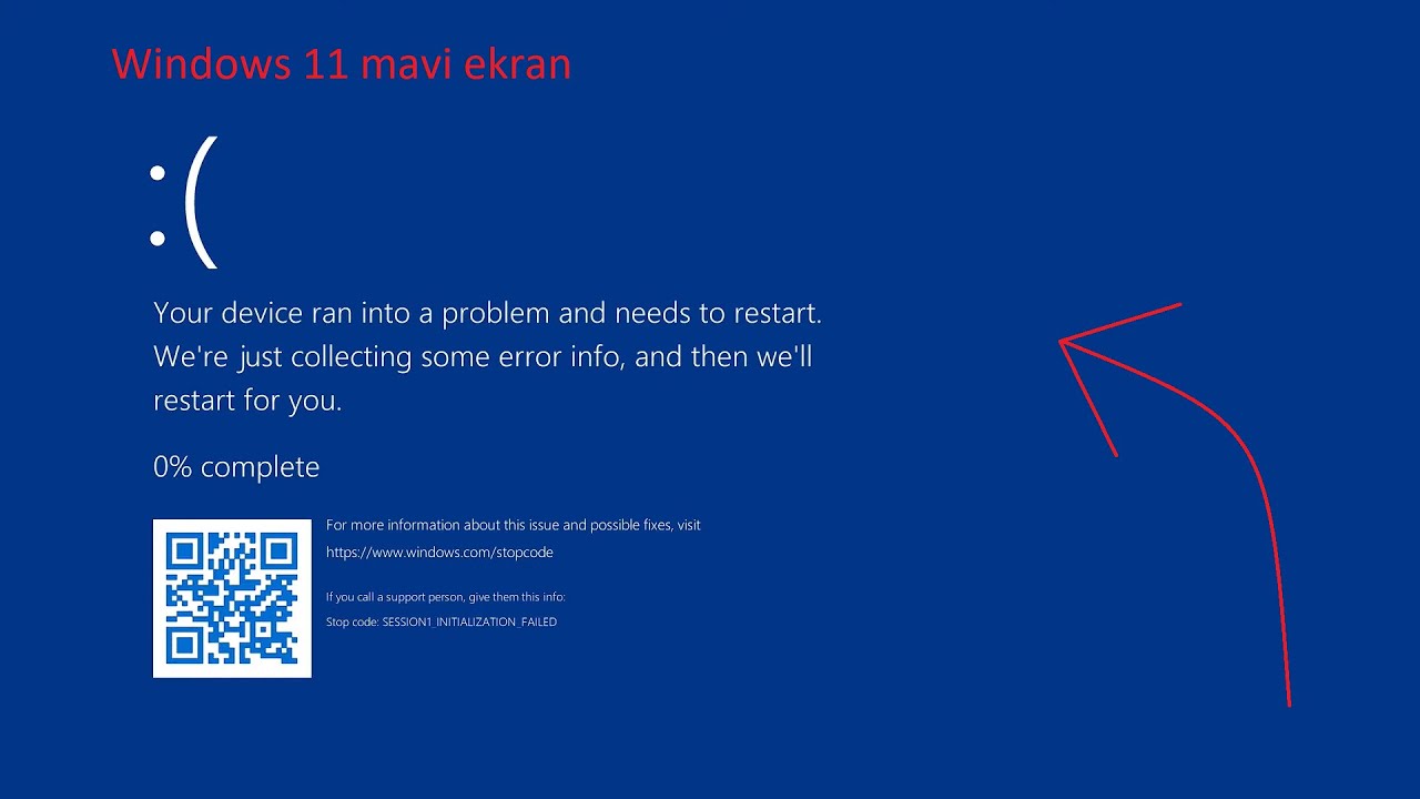 Windows 11'e nasıl mavi ekran verdirilir? - YouTube