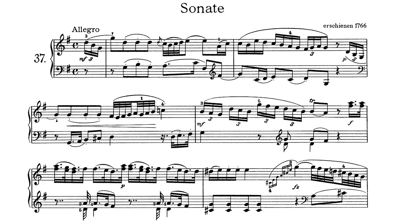 Haydn: Sonata in G XVI:6 - Fritz Neumeyer, 1959 - VOX SVBX 573 - YouTube