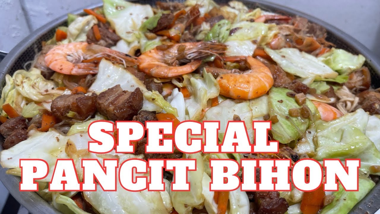 Special Pancit Bihon. Perfect sa handaan! - YouTube