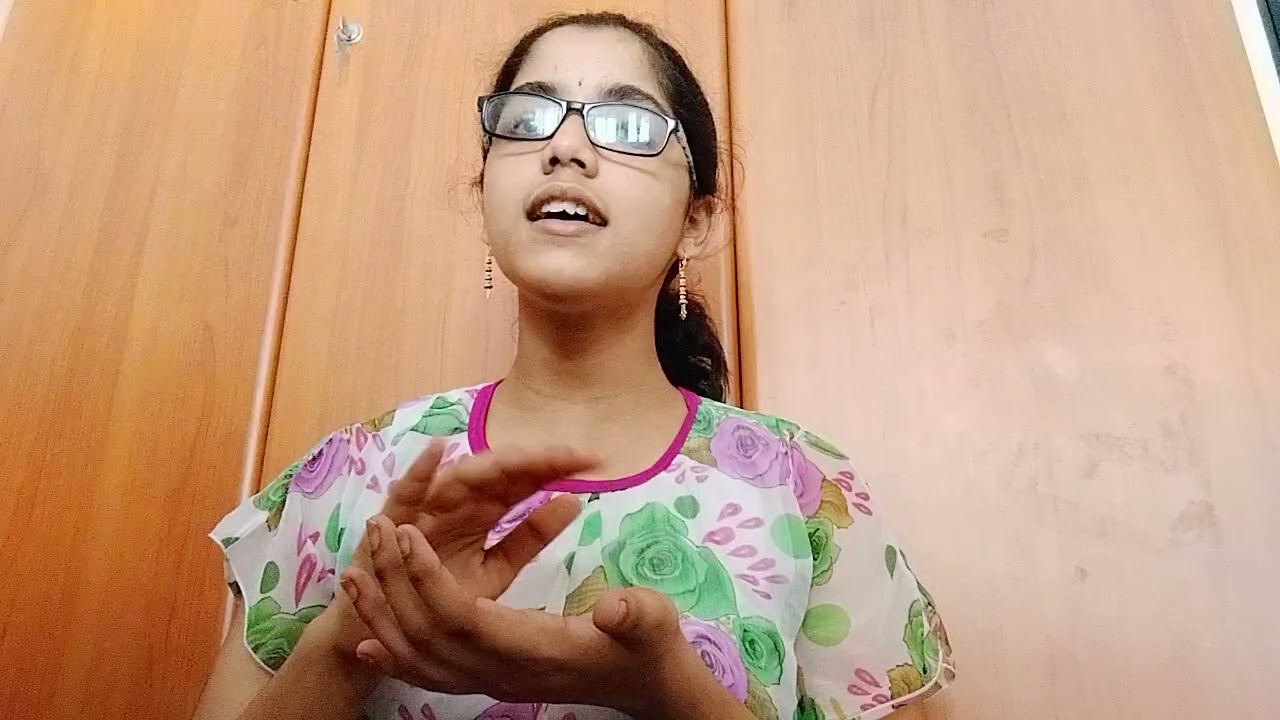 Geetham 9 - Mandara Dhare - Khamboji Ragam - G# Shruthi - 60 BPM - YouTube