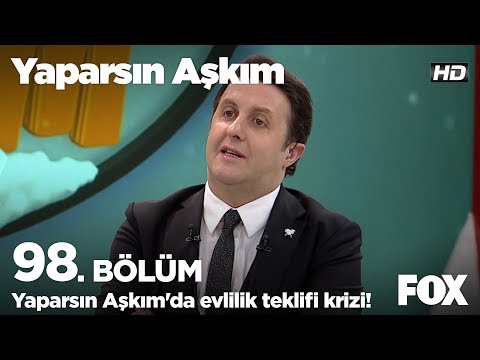 Yaparsın Aşkım'da evlilik teklifi krizi!  Yaparsın Aşkım 98. Bölüm