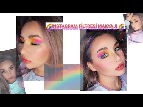 🌈 INSTAGRAM FİLTRESİ MAKYAJI 6