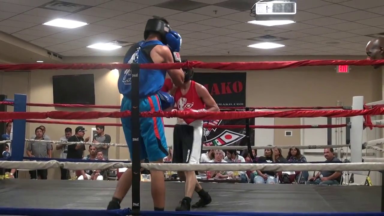 Alfredo Lopez Amateur Boxing Fight at Las Vegas - YouTube