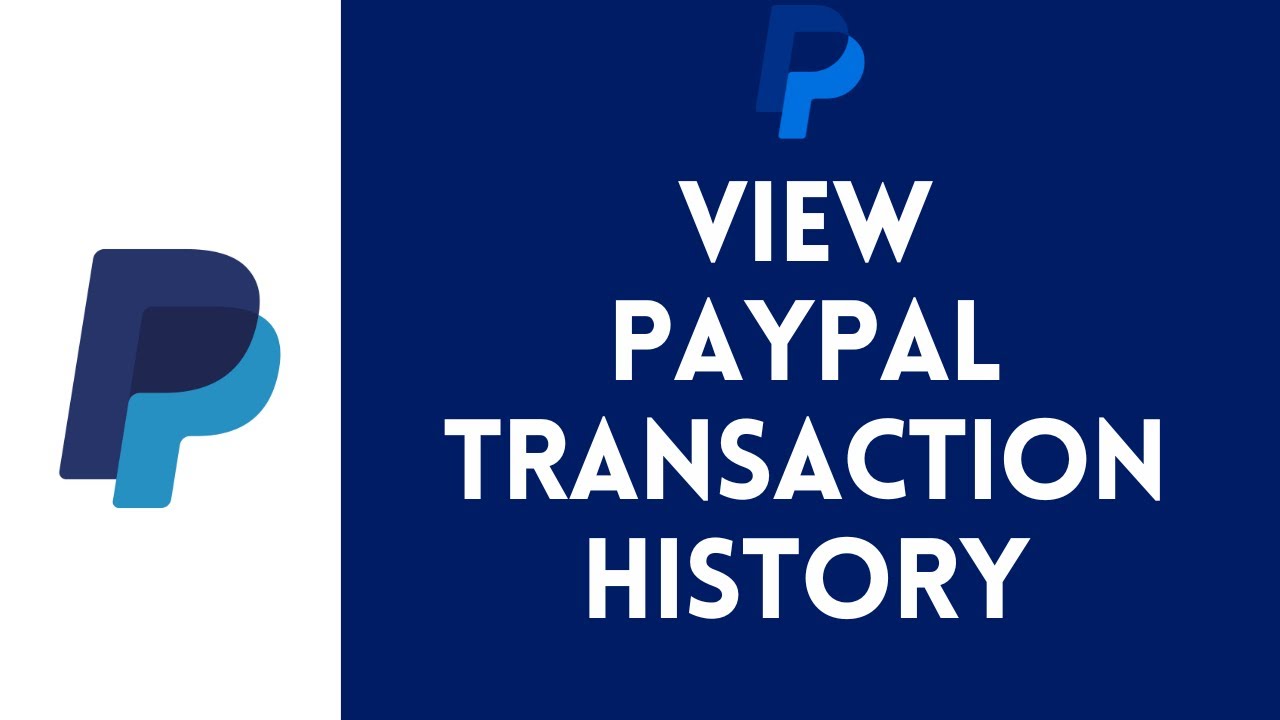 How to View Transaction on PayPal 2024 | View PayPal Transaction ...