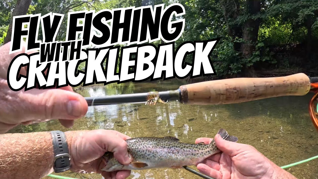 Fly Fishing with Crackleback - YouTube