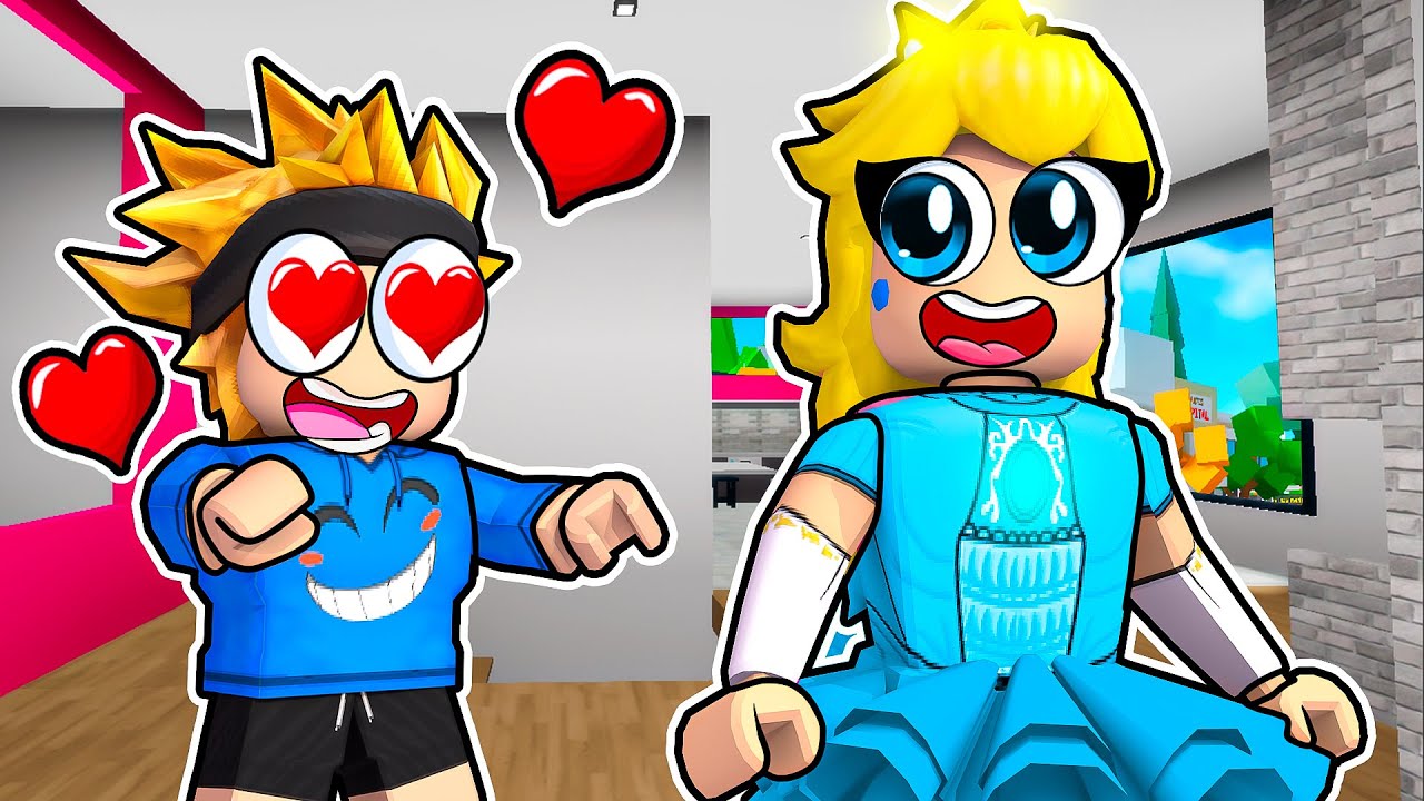I Fell In LOVE With The ICE PRINCESS in Roblox BROOKHAVEN RP!! - YouTube