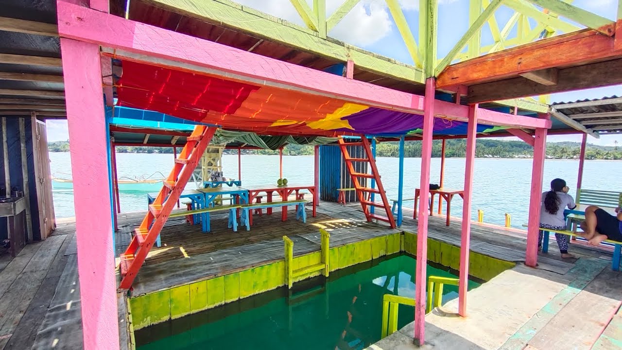 Floating Cottage at Barcelona, Lingig, Surigao Del Sur - YouTube
