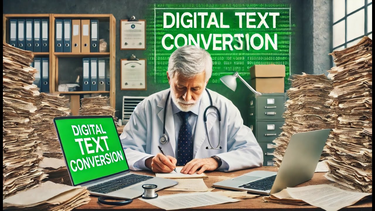 A I Hand written note digitization - YouTube