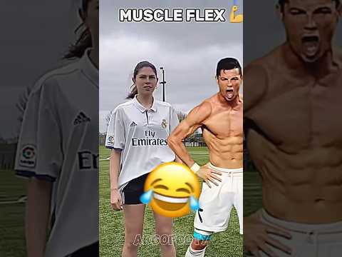 Celine Dept Couldn’t Attempt The Last Celebration 🤣☠️ #celinedept #ronaldo