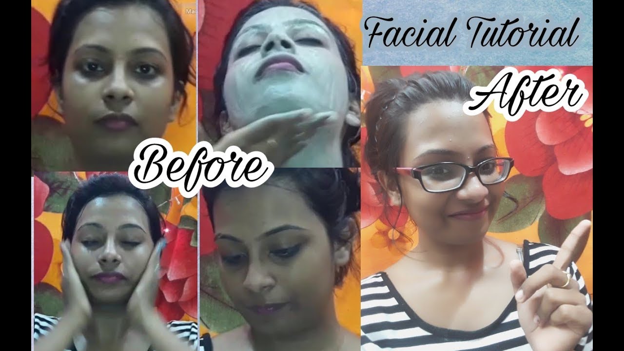 How to Do Facial At home | Step by Step | Biotique Facial Kit Review ...