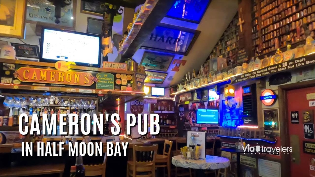 Why You Can't Miss a Visit to Cameron's Pub in Half Moon Bay - YouTube