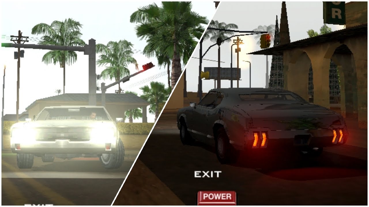 Definitive Headlights Taillight For GTA Sa Android - YouTube