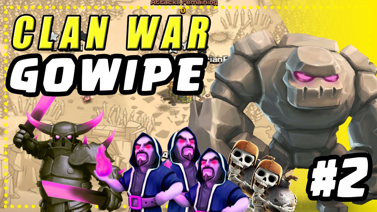 GOWIPE di WAR episode 2 - Clash of Clans INDONESIA - YouTube