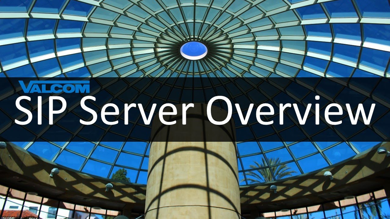 Valcom SIP Server Overview VIP-201A - YouTube
