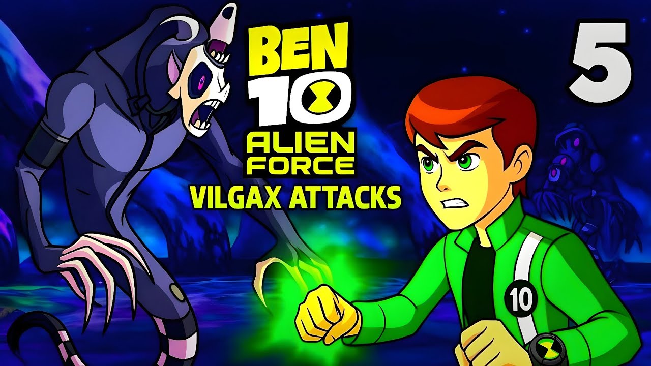 "Ben 10 Alien Force Vilgax Attack | Ghostfreak Returns! Ben’s Ultimate ...